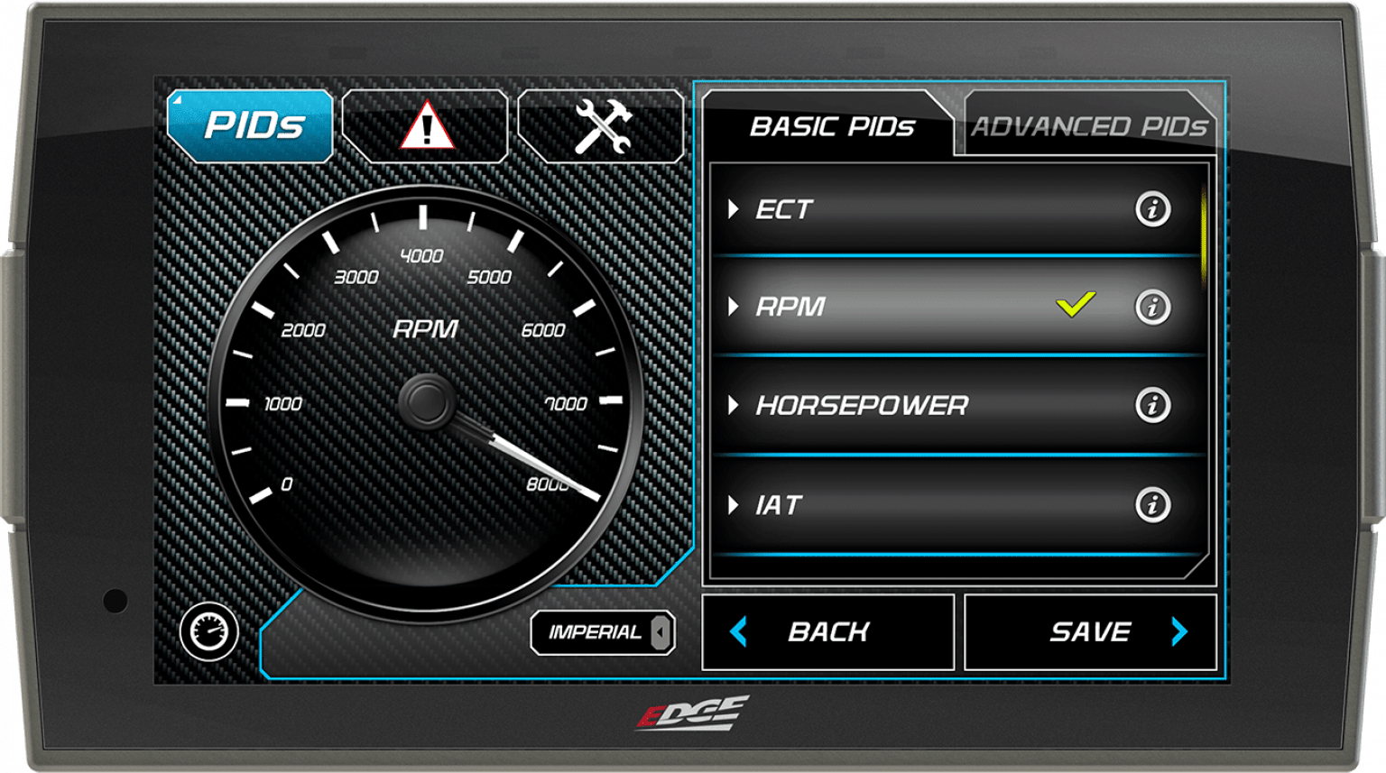 What can you expect with EDGE Insight CTS3 tuner: